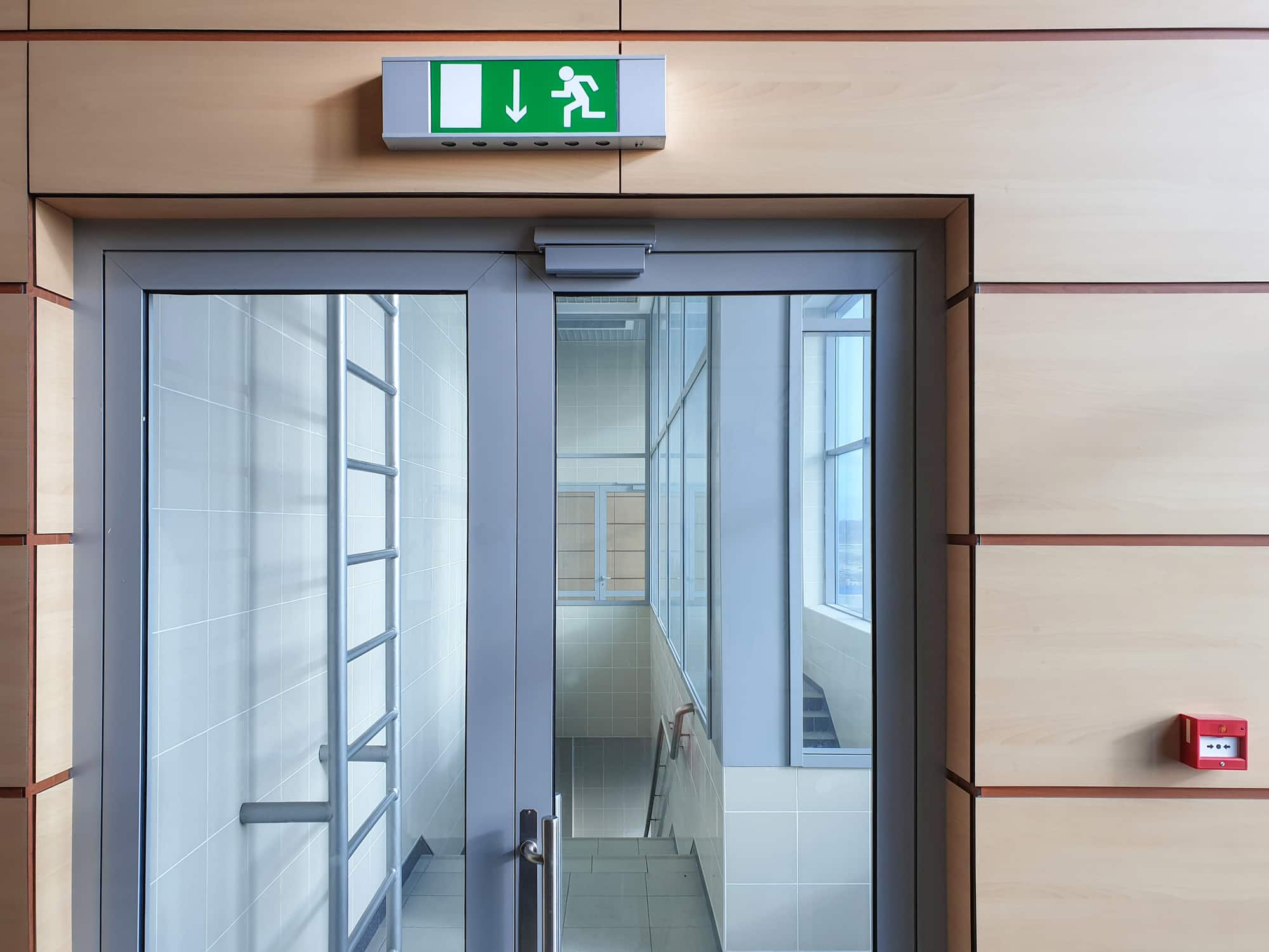 Escape route doors | Müller Holz Fensterbau